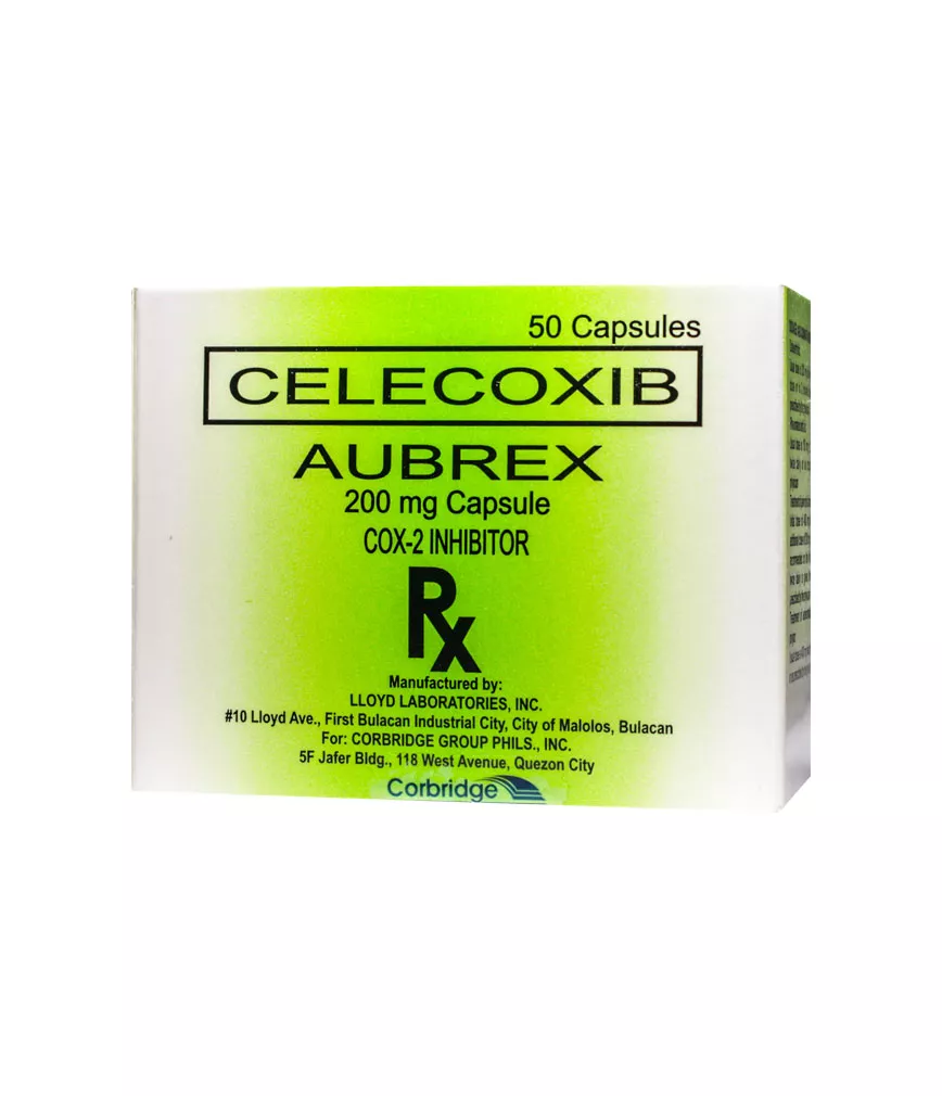 AUBREX Celecoxib 200mg Capsule 1's price in the Philippines | MedsGo ...